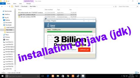 how to install java jdk on windows 10 with java home youtube