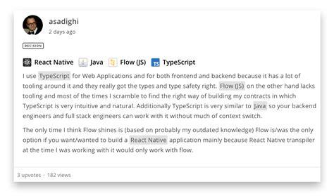 why developers use typescript in 2019 stackshare