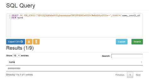 if there s a way to use scroll id in sql · issue 575 · nlpchina