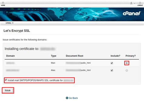 how to install let s encrypt ssl using cpanel xyzscripts help