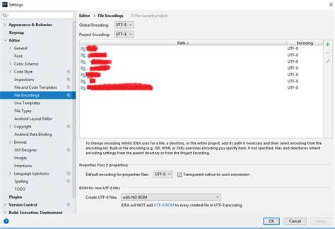 unable to set utf 8 encoding for properties files properties ides