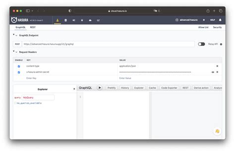 dev environments hasura graphql advanced tutorial