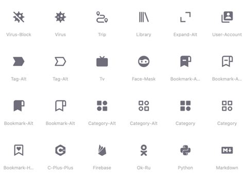 top flutter icon pack packages for font awesome line icons fluent ui