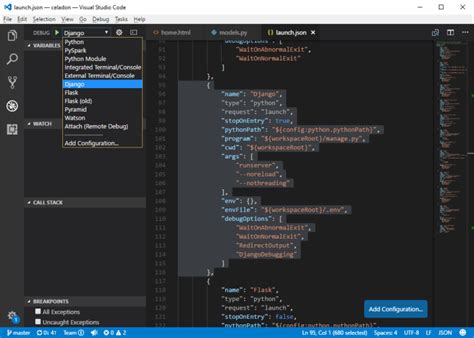 debugging django templates vscode images