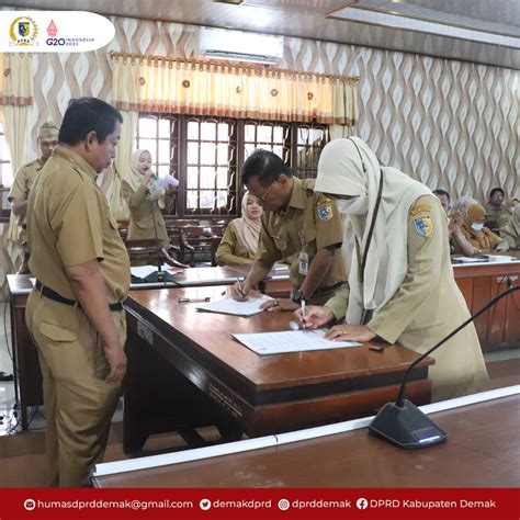 Penandatanganan Fakta Integritas Dan Perjanjian Kinerja Perubahan