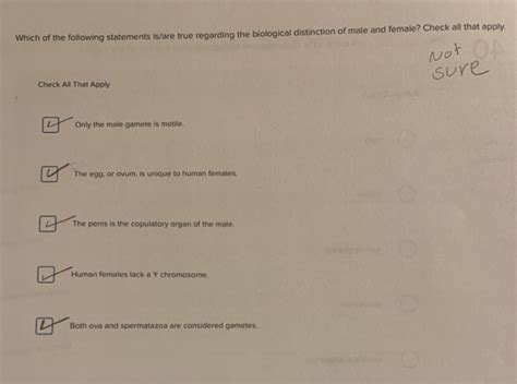 solved the cell carries the chromosome that determines the