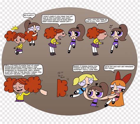 Princess Morbucks Professor Utonium Cartoon Blossom Bubbles And