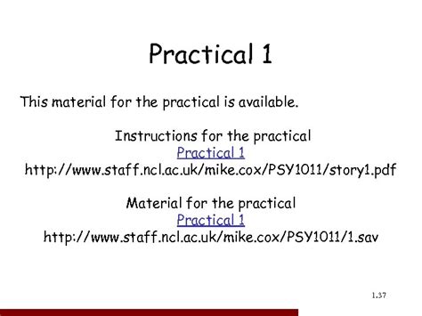 Talk Summary Using Statistics