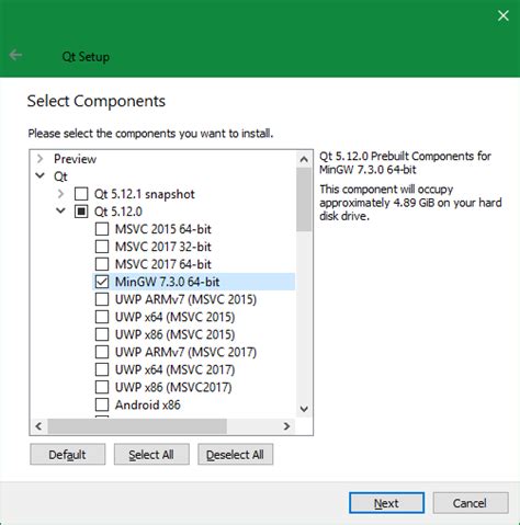 quick start installing qt on windows qt wiki