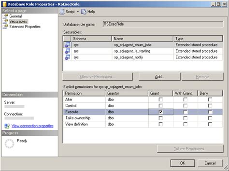 crear rsexecrole sql server reporting services ssrs