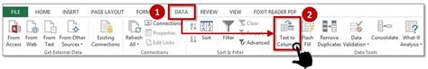 step by step text to columns in excel split cells into