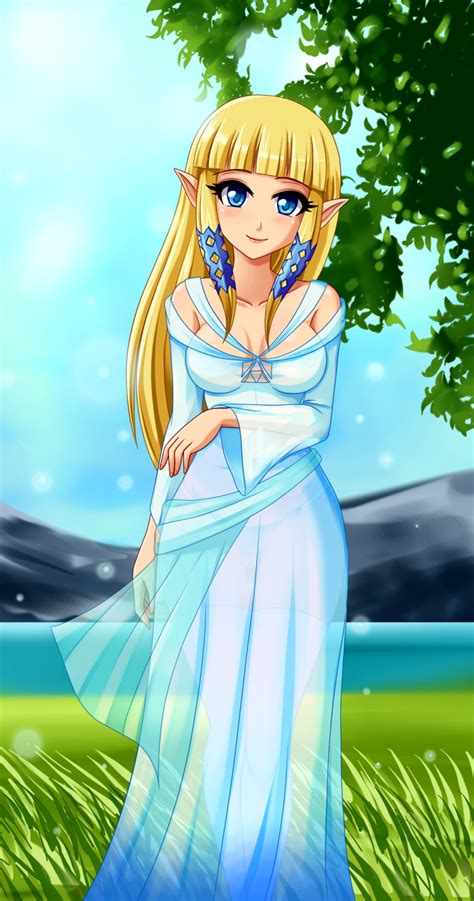 Princess Zelda The Legend Of Zelda And 1 More Drawn By Sigurd