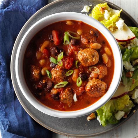 Italian Meatball N Bean Soup Recipe How To Make It