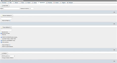 phpmyadmin operations tutorial siteground tutorials