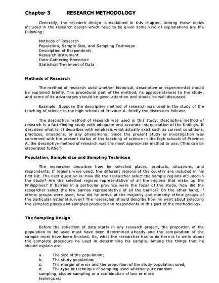 Chapter 3 Thesis Introduction Sample Thesis Title Ideas For College
