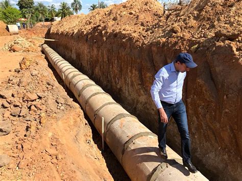Iniciadas As Obras De Drenagem Para Pavimentação Asfáltica No Jardim