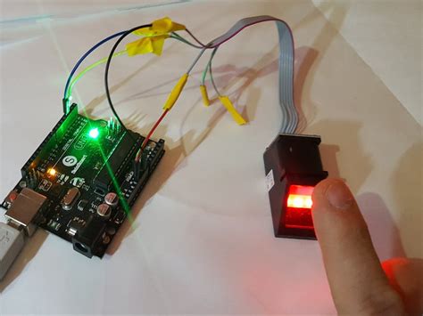 fingerprint sensor with an arduino or an esp arduino project hub