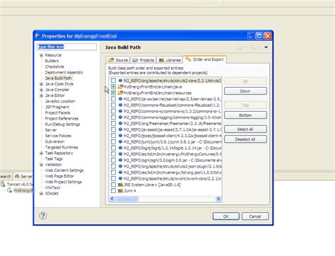 struts2 java lang classnotfoundexception throwing some error stack