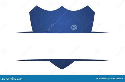 Shield Emblem Template Stock Vector Illustration Of Firewall 104599656