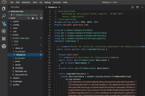how to auto generate grpc code using protoc mulesoft