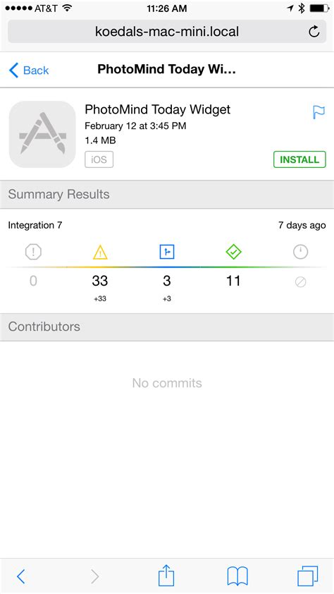 iphone xcode server ota app installs ios 8 issue stack overflow