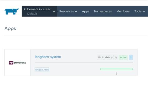 installation install as a rancher catalog app 《the