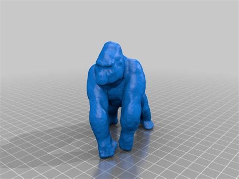 Free 3d File Gorilla 🦍・3d Printable Model To Download・cults