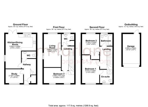 3 Bed End Terrace House For Sale In Rysy Court Haydon End Swindon