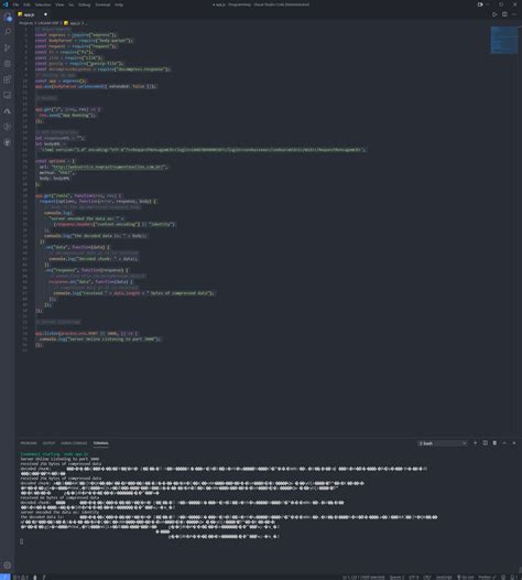 node js handle api response in gzip with xml file inside stack