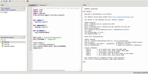 wireless micropython programming with thonny hackaday