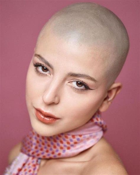 Pin By Rob Caldar On Bald Buzzed But Beautiful Bald Head Women