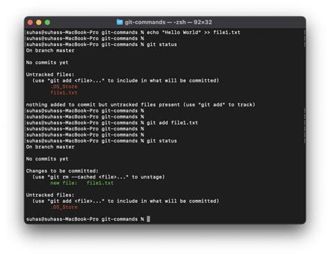 basic git commands with examples icodentest
