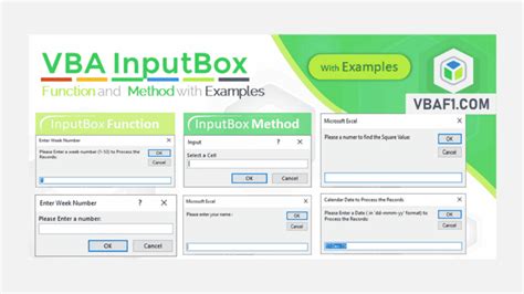 vba inputbox function syntax and examples vbaf1