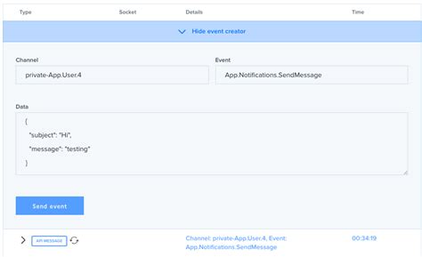 php laravel 5 3 pusher notifications not received by echo stack