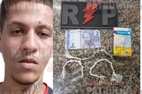 Mossoró Patrulha 12° Bpm Prende Paulista Por Trafico De Drogas No