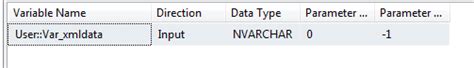 c inserting ssis package variable data into sql server