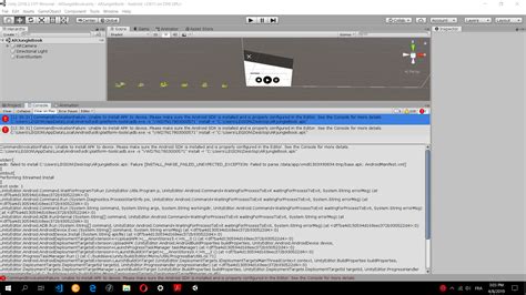 android sdk probleme in unity 2018 stack overflow
