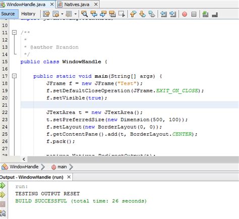 java redirect shared library output stack overflow
