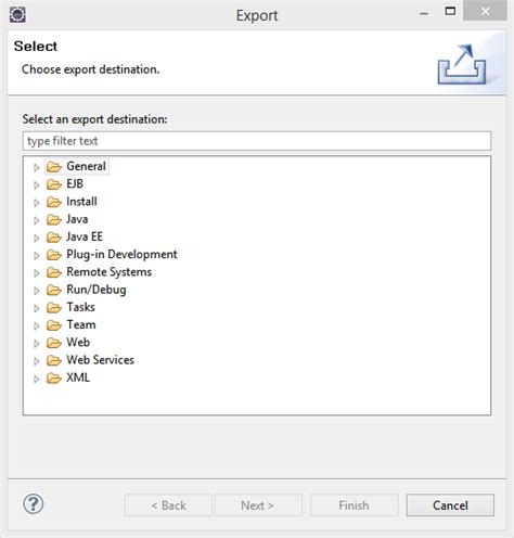 java eclipse maven export missing stack overflow