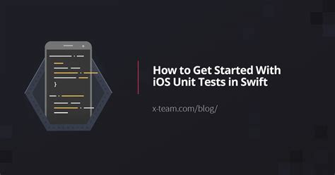 how to get started with ios unit tests in swift