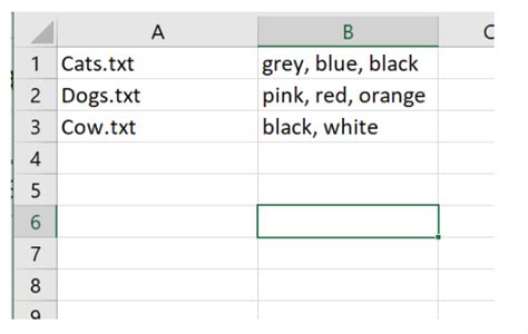 vba import text files contents and name of text file