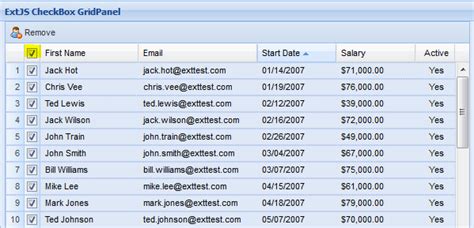 fixed checkbox column in extjs panel stack overflow