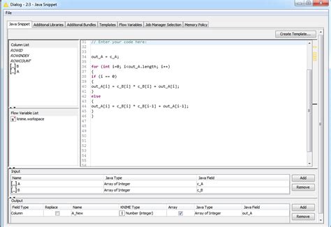 java node loop over rows knime analytics platform knime community forum