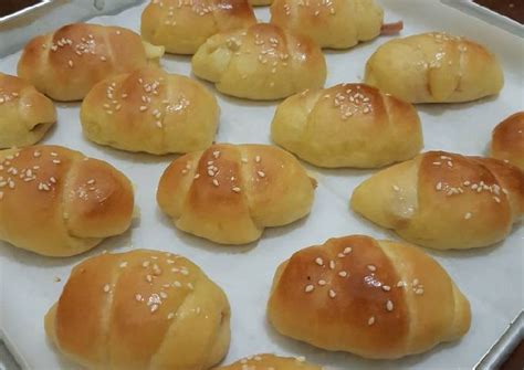 Resep Roti Sosis Keju Saus Mayones Oleh Dea Gustina Fajar Cookpad