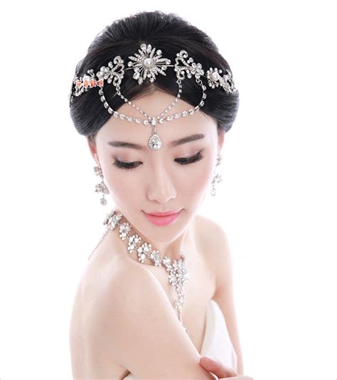Buy Wholesale European Wedding Rhinestone Crystal Flower Tassel Water