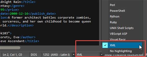 parse and edit xml with ultraedit s xml manager