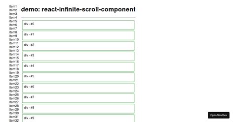 react infinite scroll component problem codesandbox