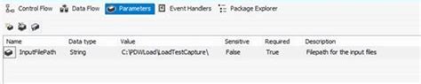 ssis tip using a filepath parameter for multiple flat files