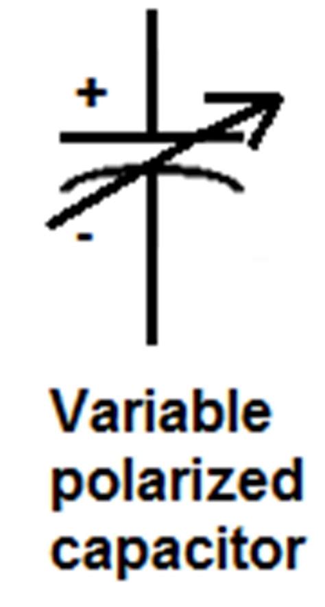 Variable Capacitor Schematic Symbol