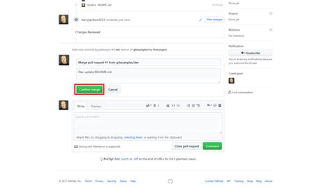 how to create a pull request on a github repository